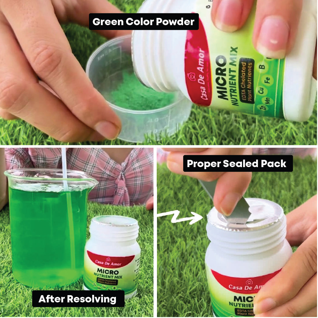 Casa De Amor Micro Nutrient Mix 150gm - Micronutrient Mix Plant Food f