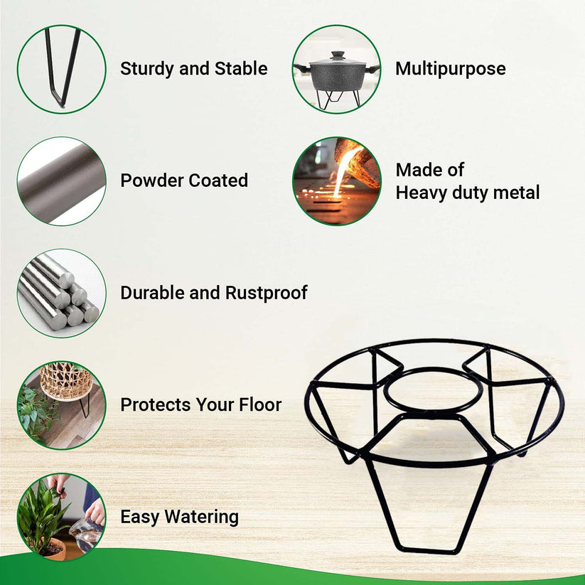 Stylish and Sturdy Gamla Stands for Your Plants - Casa De Amor